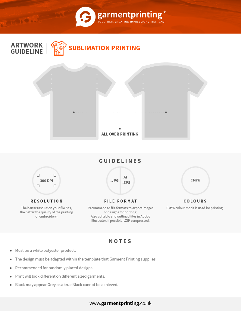 Artwork guidelines for T-Shirt printing - Garment Printing